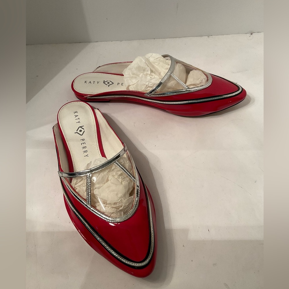 Rare Katy Perry Red Speed Boat Slides - Gem